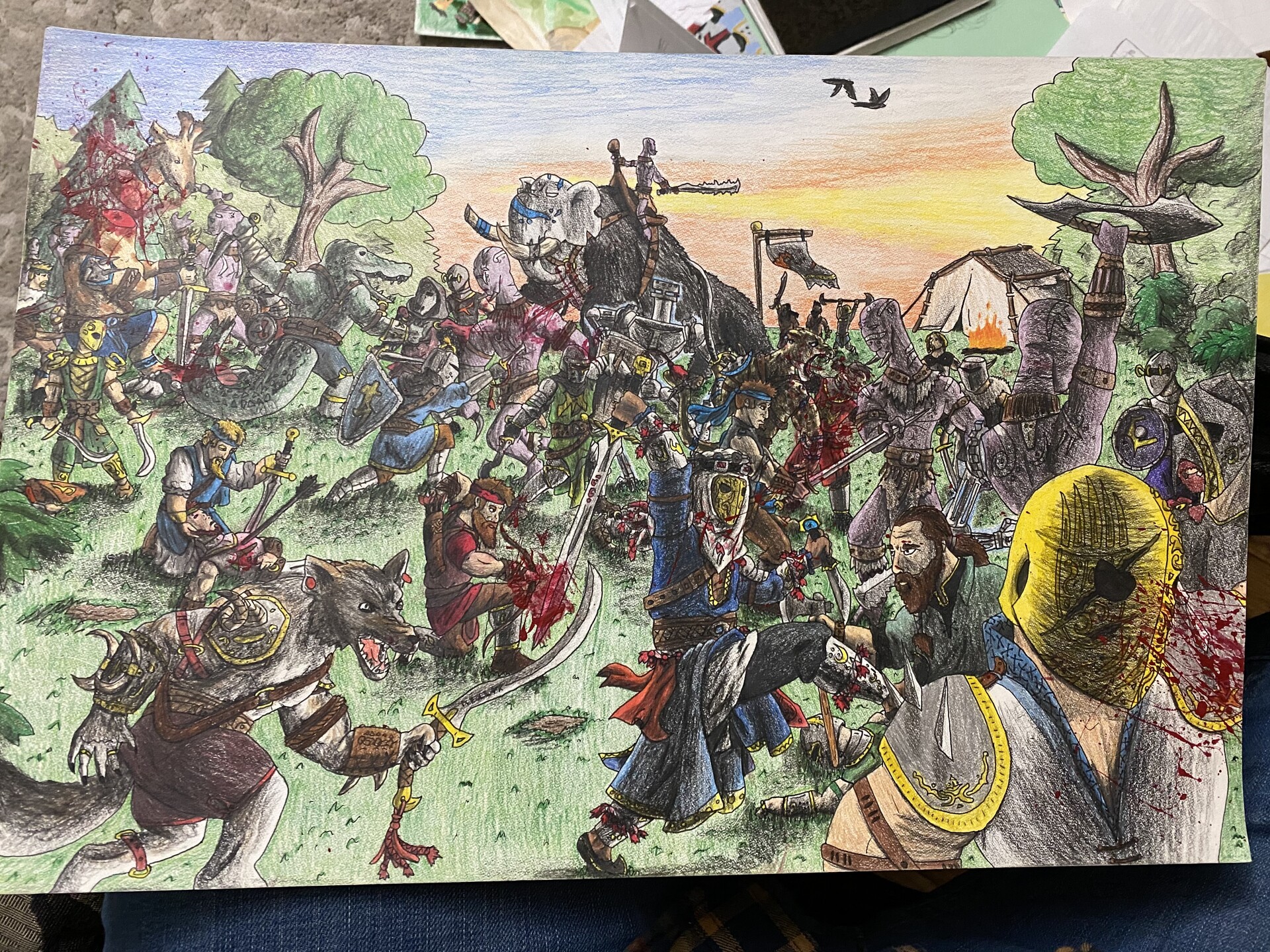 ArtStation - Fantasy Battle