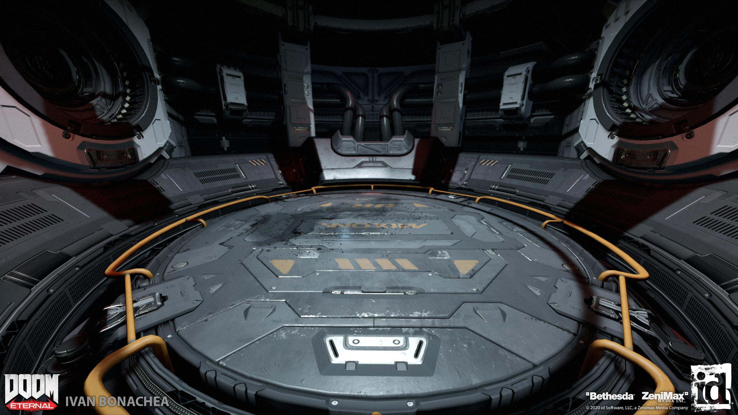 Ivan Bonachea - DOOM Eternal - ARC Complex - Turret Antechamber