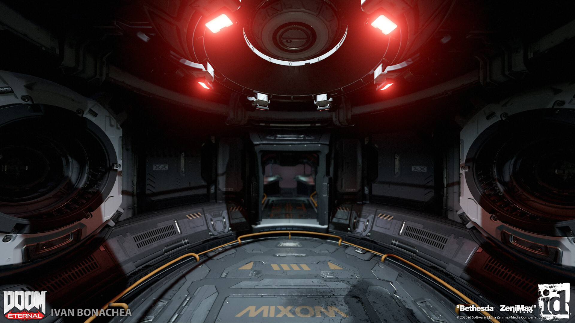 ArtStation - DOOM Eternal - ARC Complex - Turret Antechamber