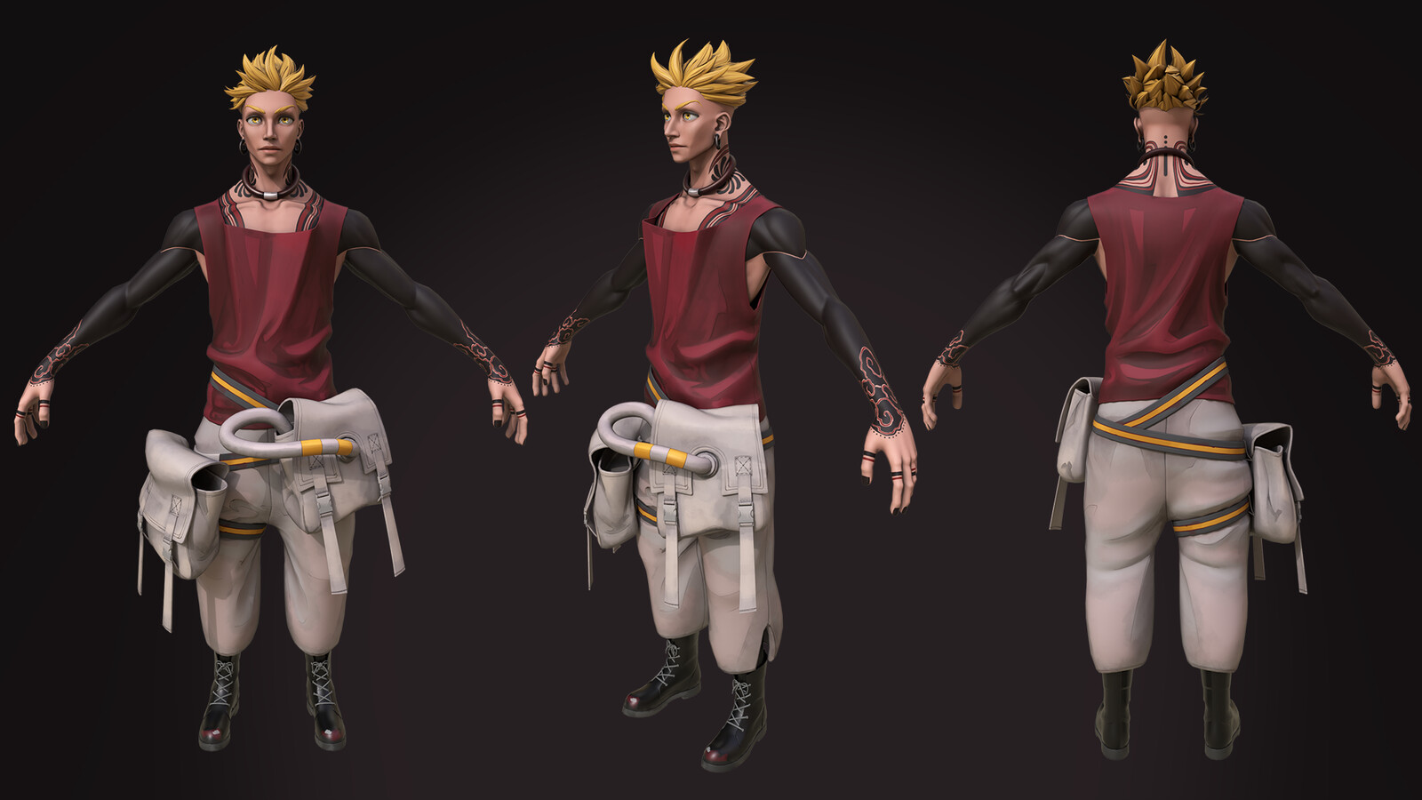 Thomas Boufrioua - Enjin - Gachiakuta Fanart