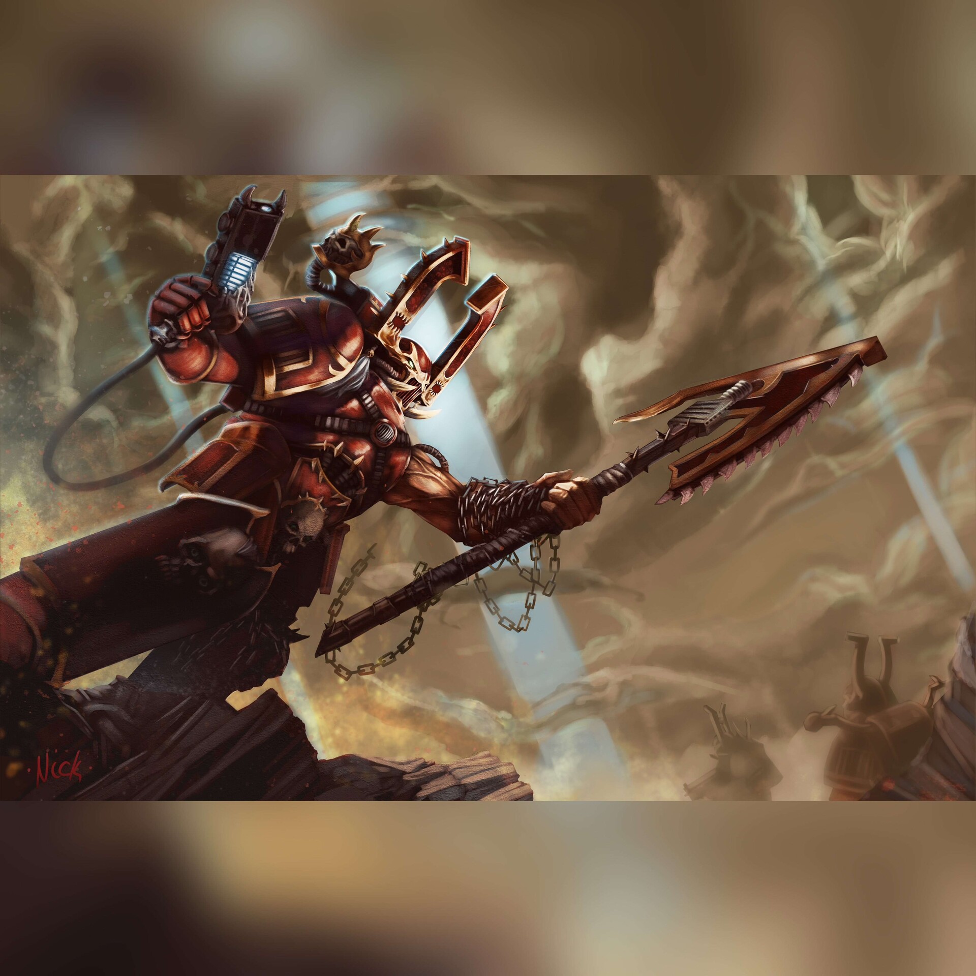 ArtStation - Khârn the Betrayer