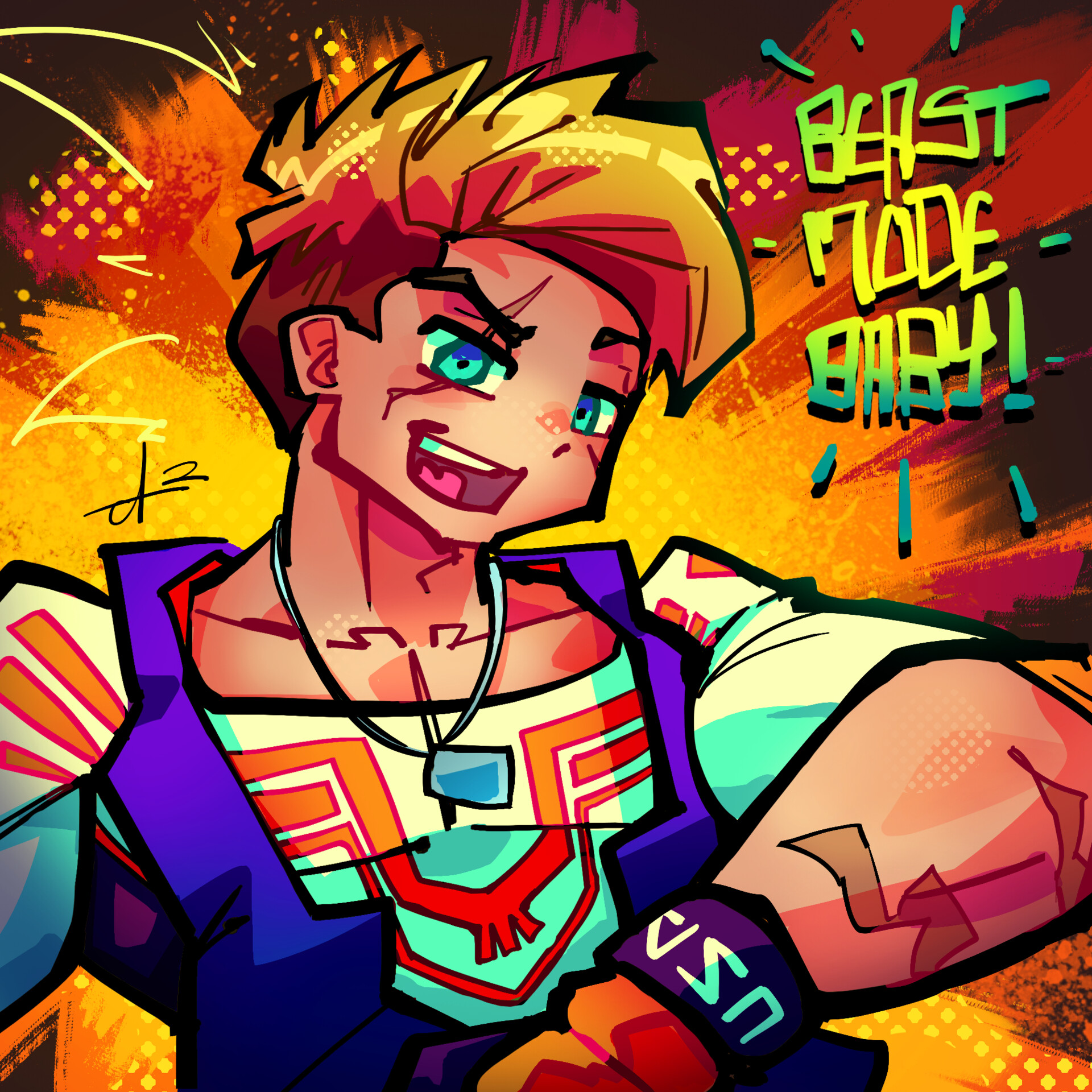 ArtStation - Everyone draw Juri, I draw LUKE MY MAIN