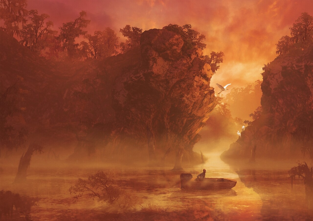 ArtStation - Bayou Paradise