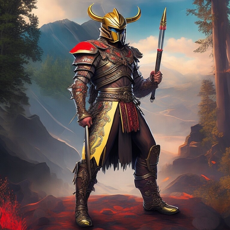 ArtStation - Red Knigth