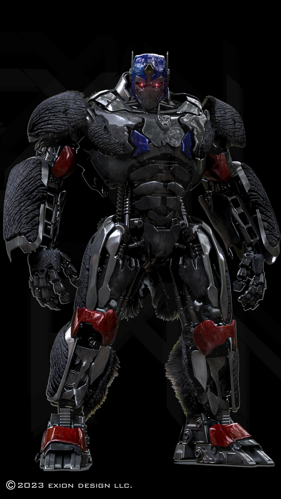 ArtStation - Transformers Rise of the beasts Optimus Primal 3D model