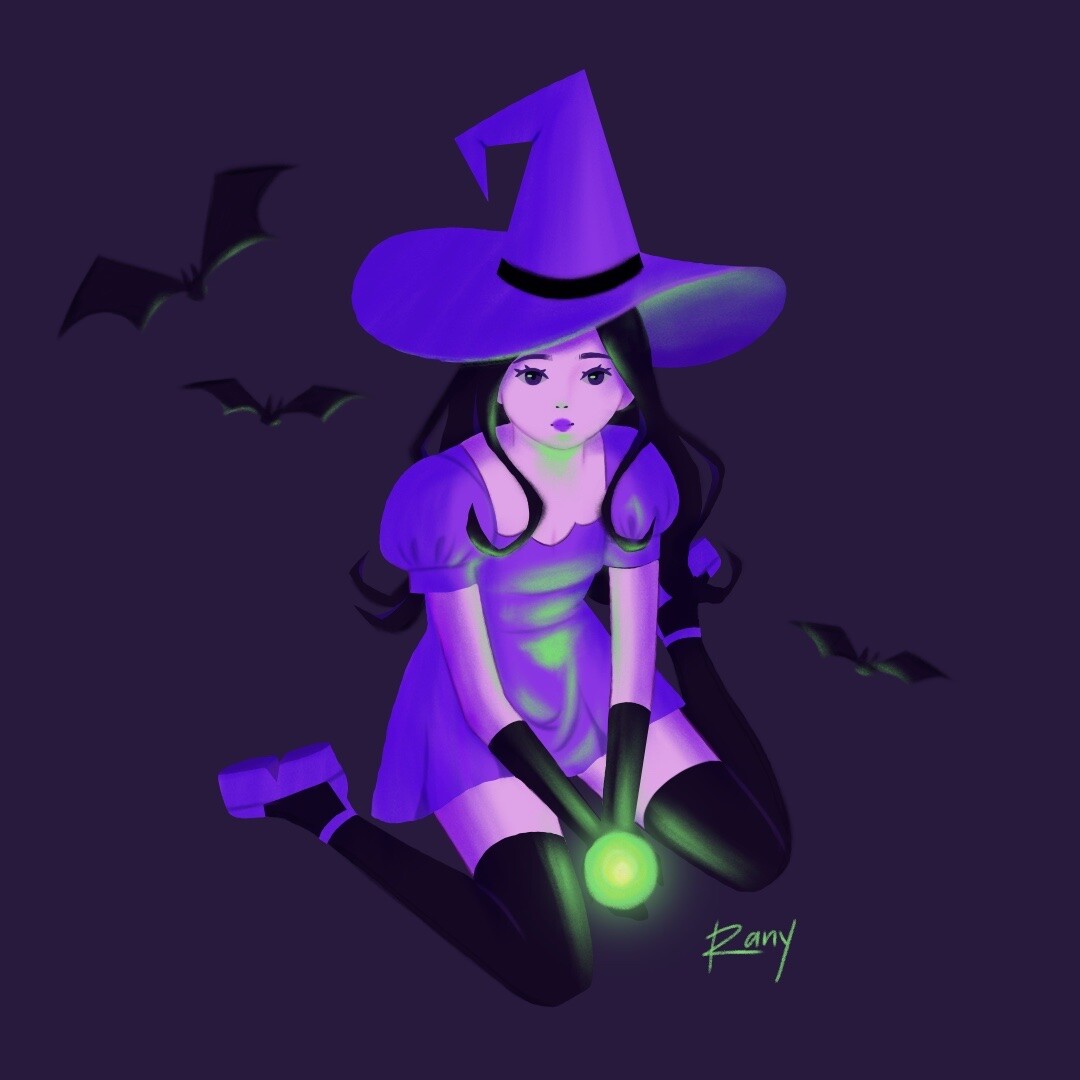 ArtStation - Bat Witch