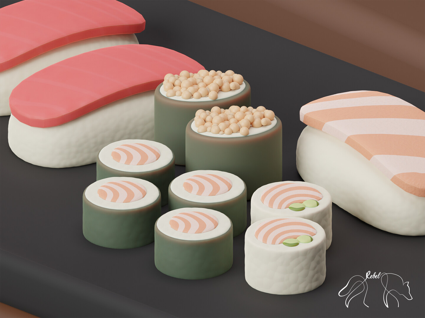ArtStation - Sushi Time