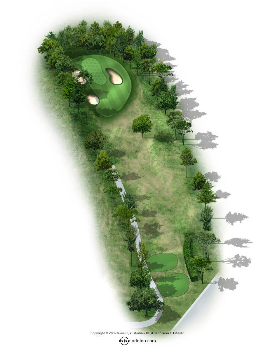 ArtStation - Golf Course
