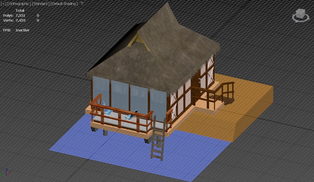 ArtStation - Game Dev - Semester 5 - Beach House