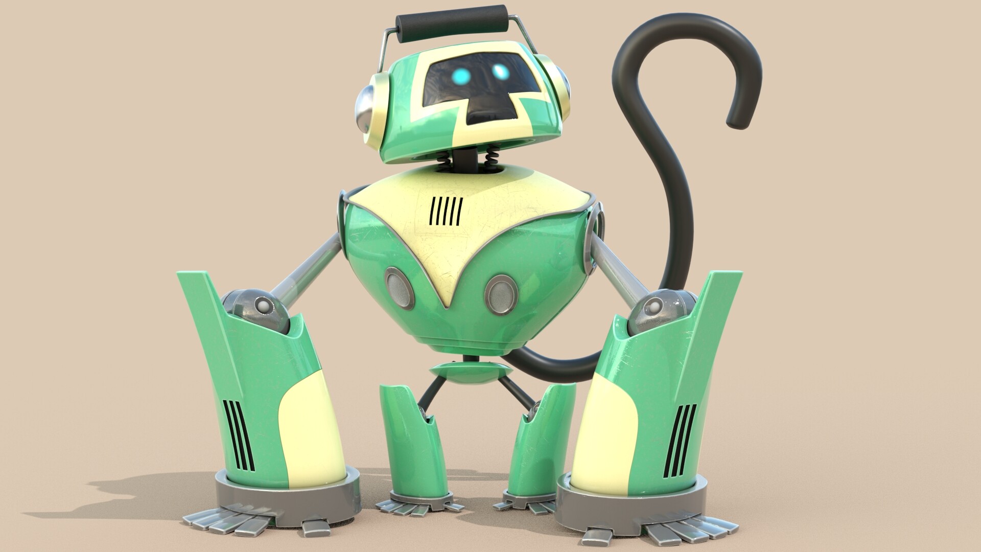 ArtStation - Monkey-Bot