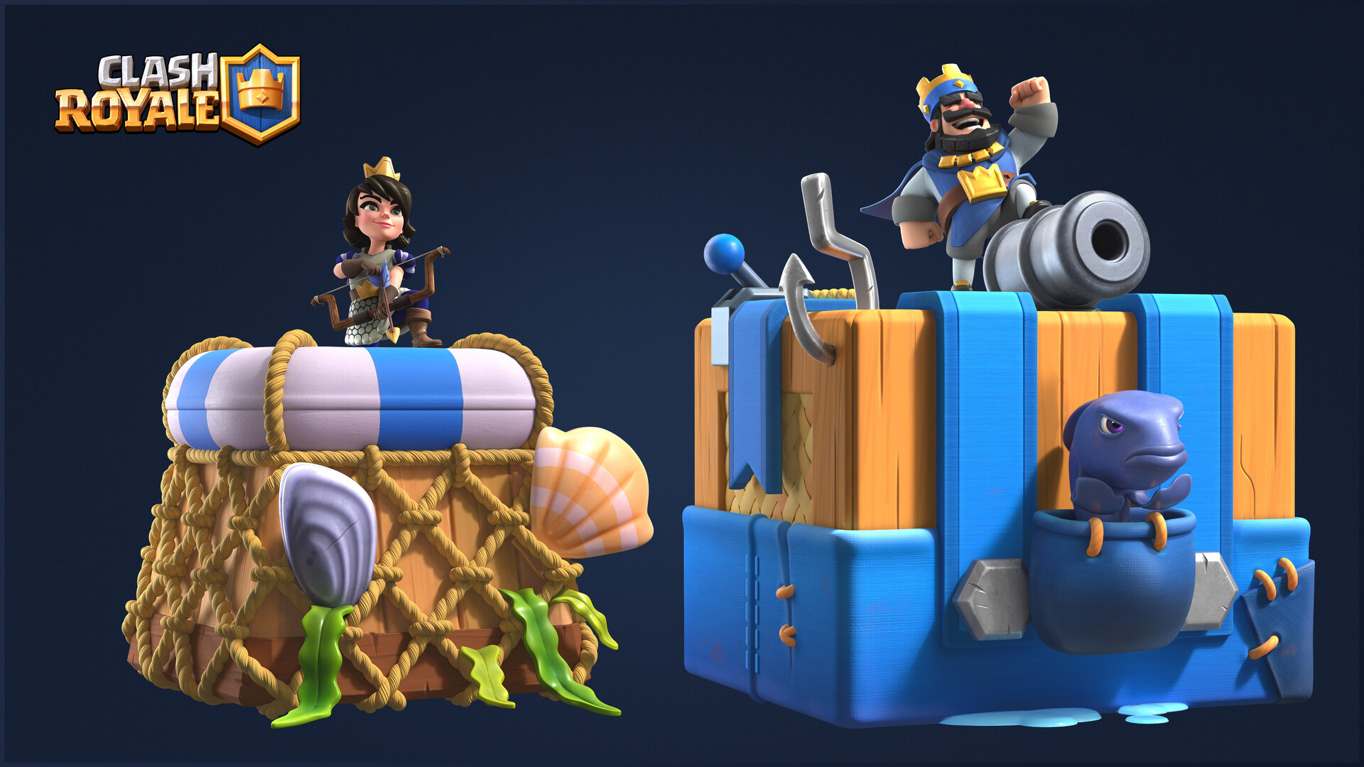 Brice Laville Saint Martin - Clash Royale- Tower Skins