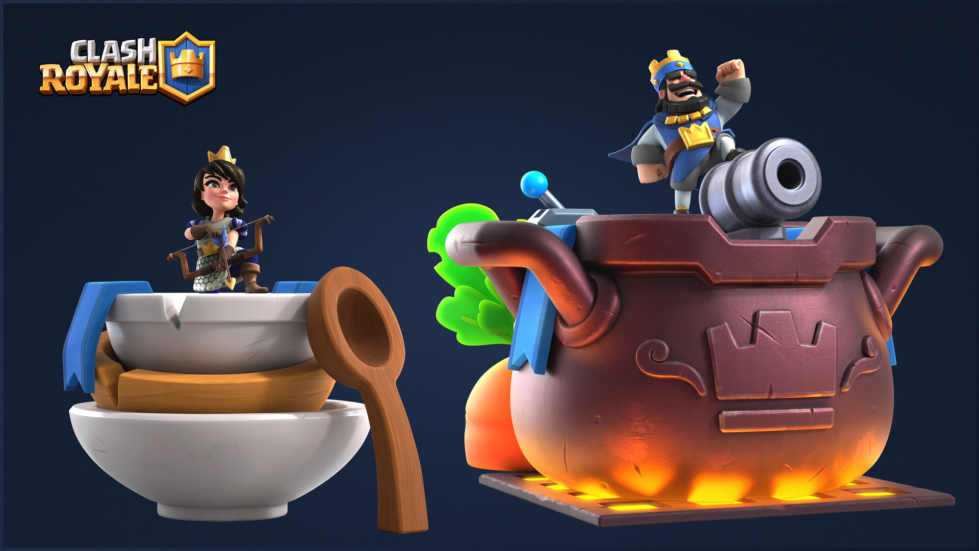 Brice Laville Saint Martin - Clash Royale- Tower Skins