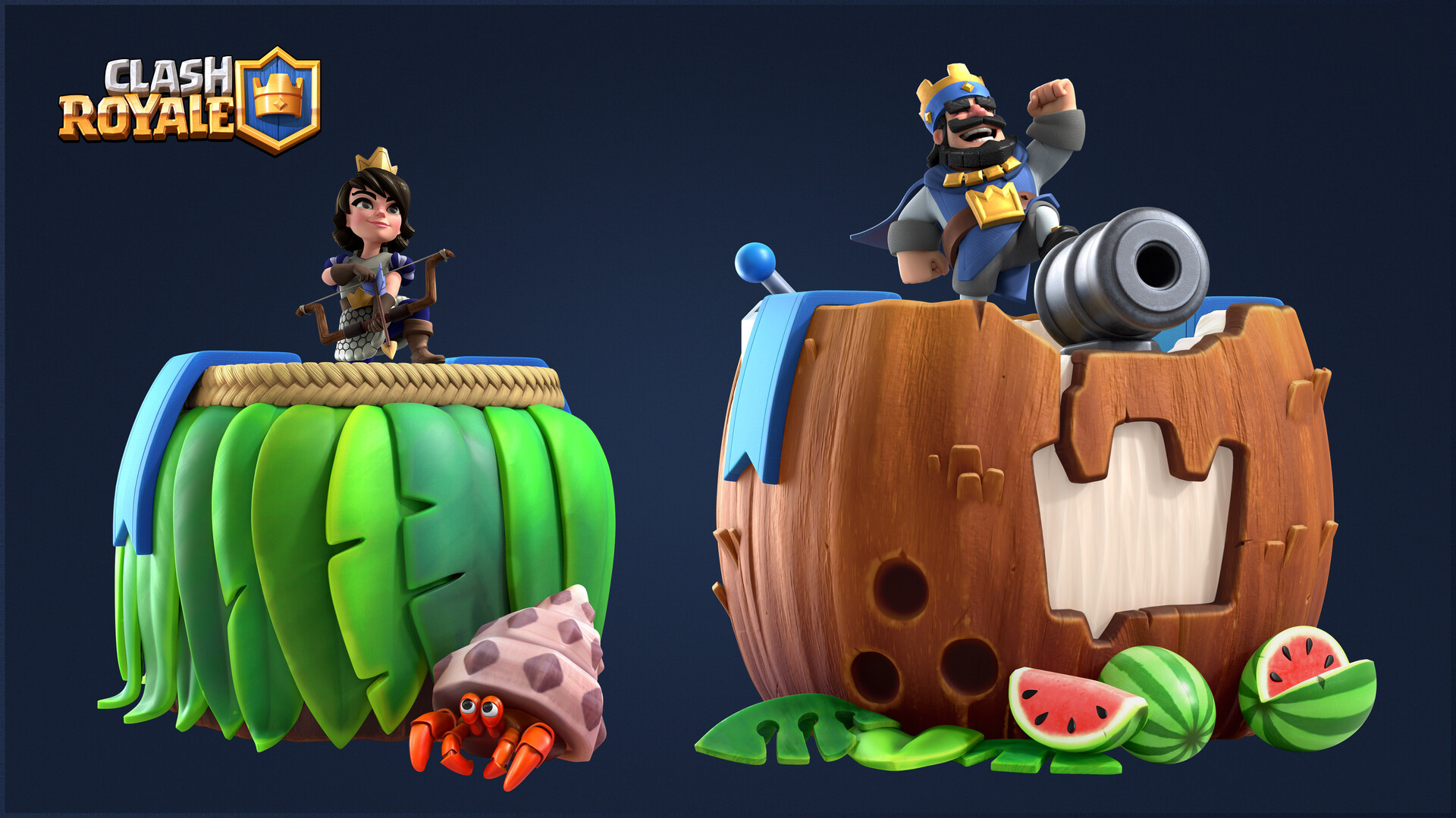 Brice Laville Saint Martin - Clash Royale- Tower Skins