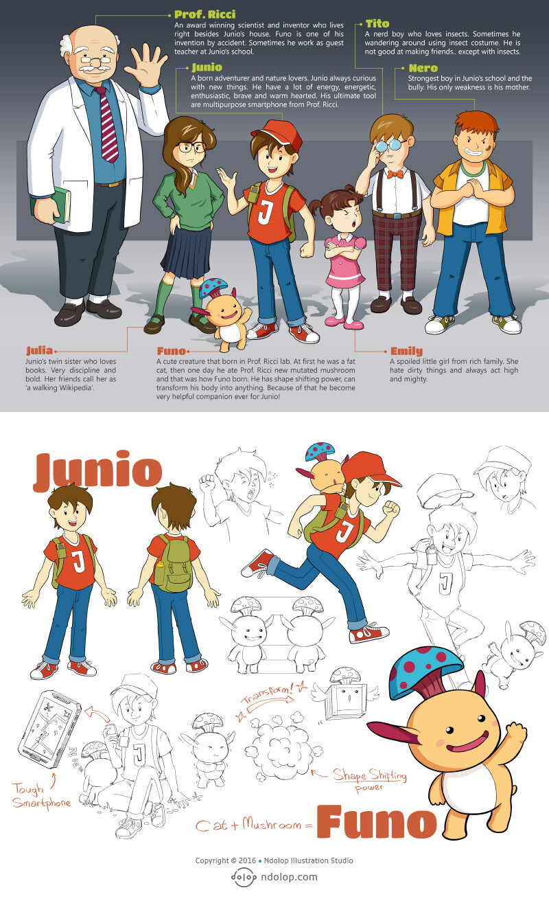 ArtStation - Junio Character Designs