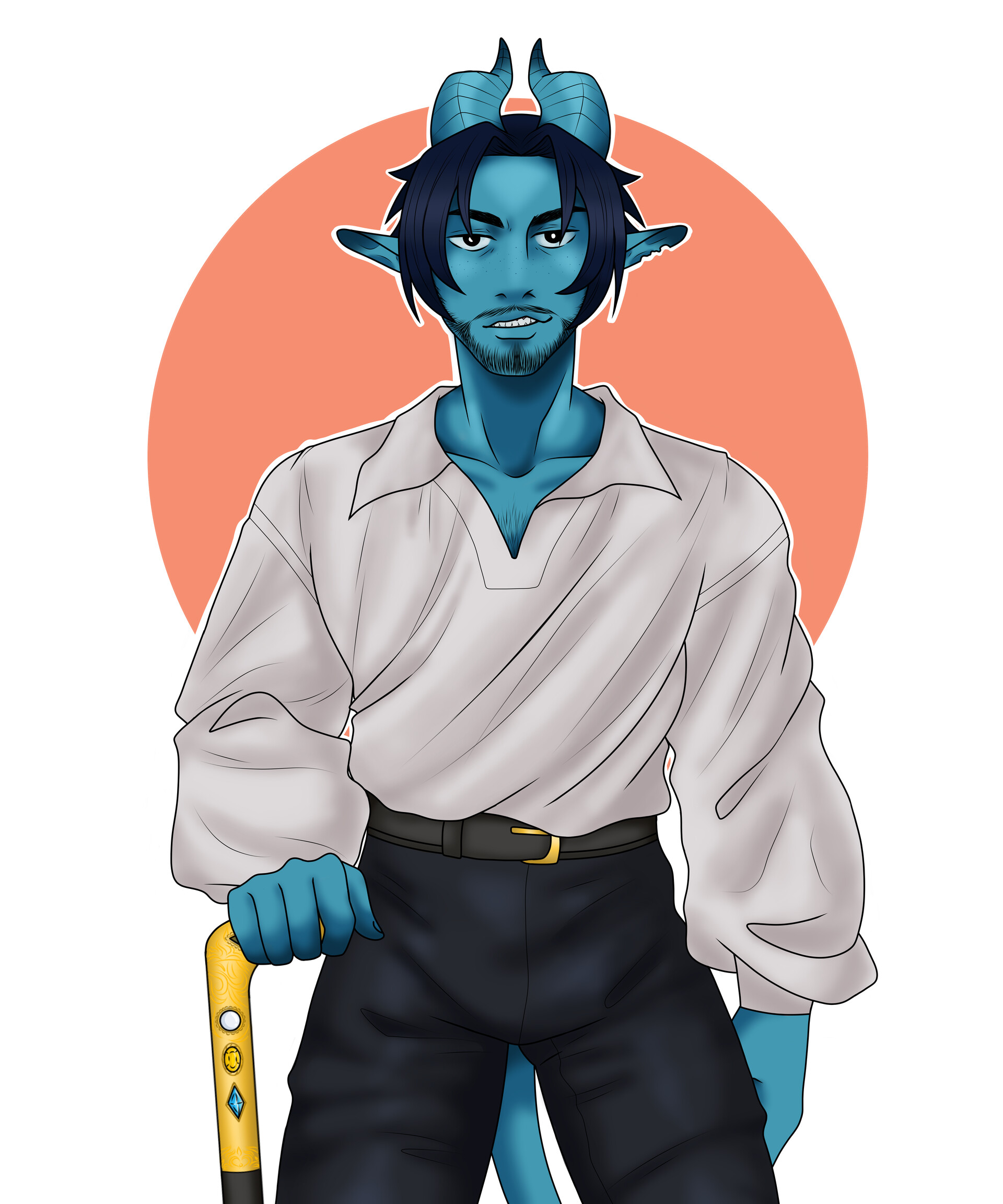 ArtStation - Genderbend!Rita Concept Art