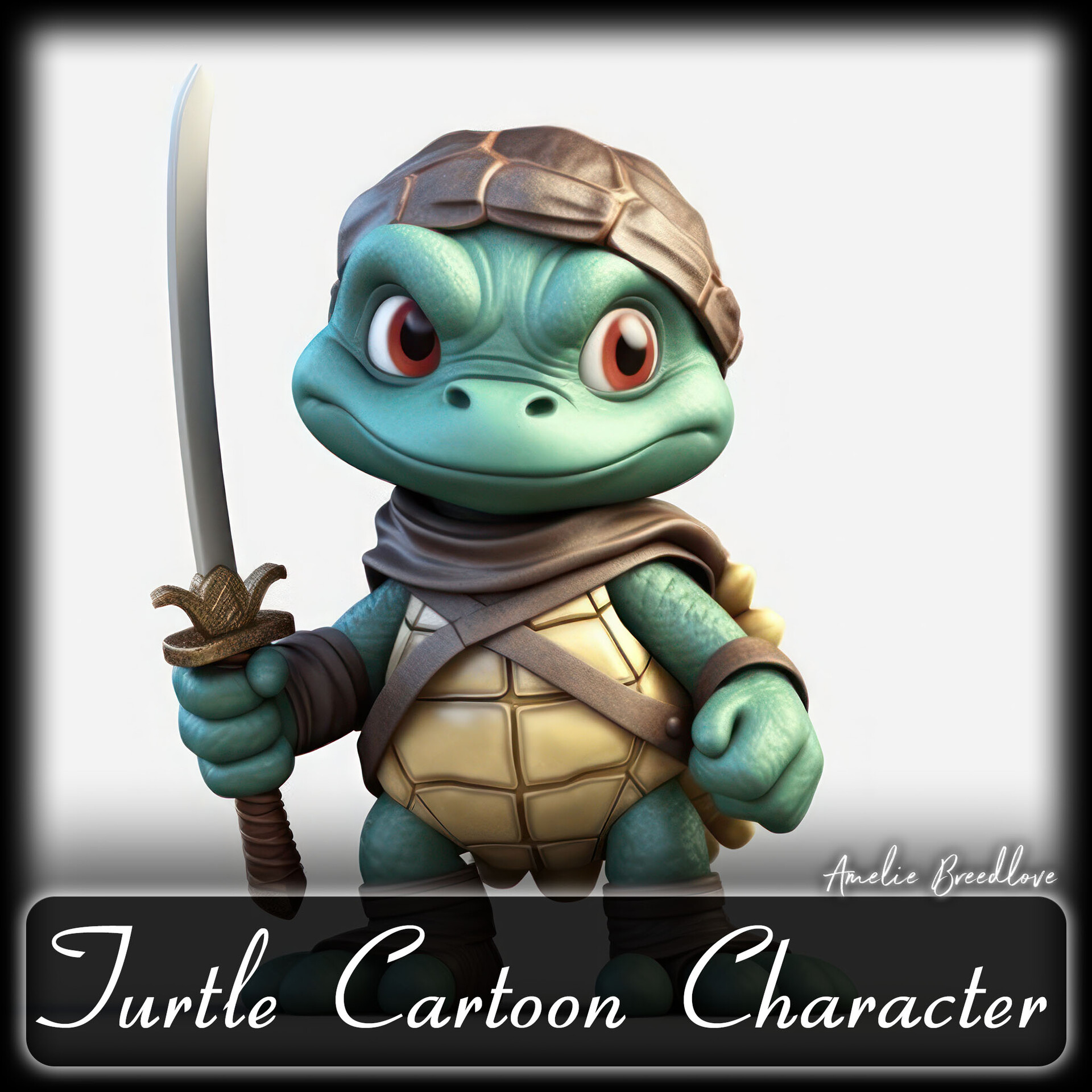 ArtStation - 200 Turtle Cartoon Character (Full Body) Reference Pack ...