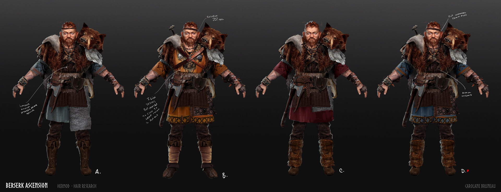 Carolane Bruneau - BERSERK ASCENSION - Hermod