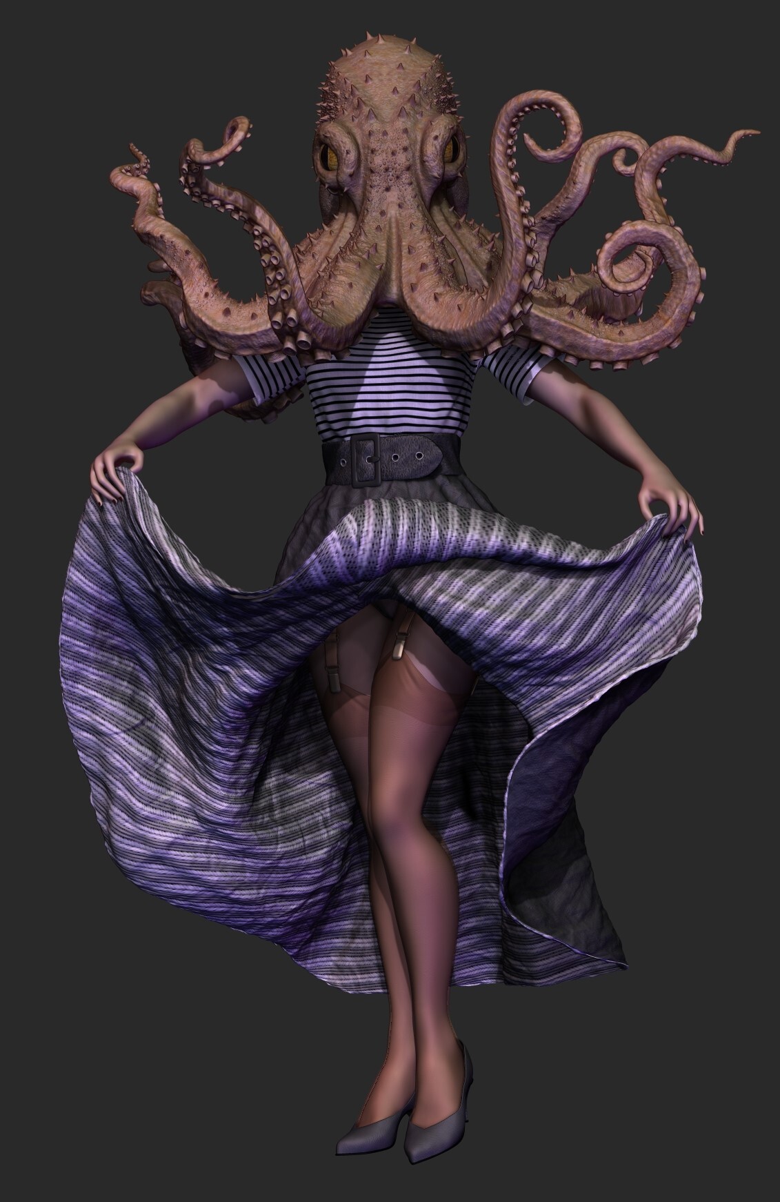 ArtStation - Octo-Muse: ZBrush Fusion