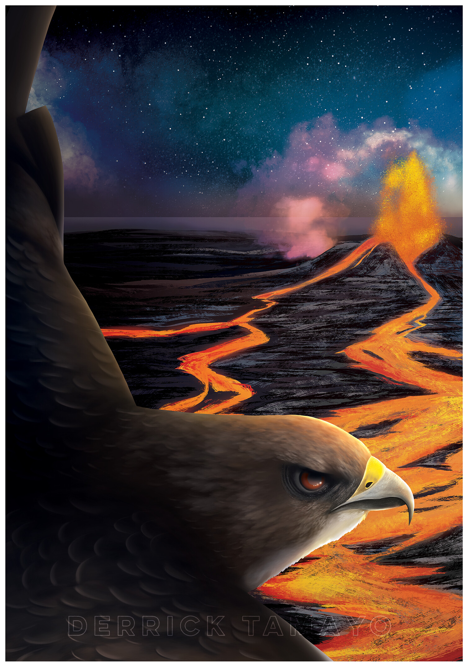 ArtStation - Hawaiian Volcanoes