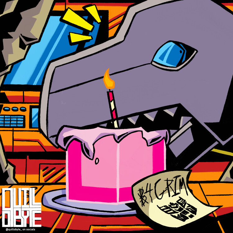 Quillobyte - grim gram