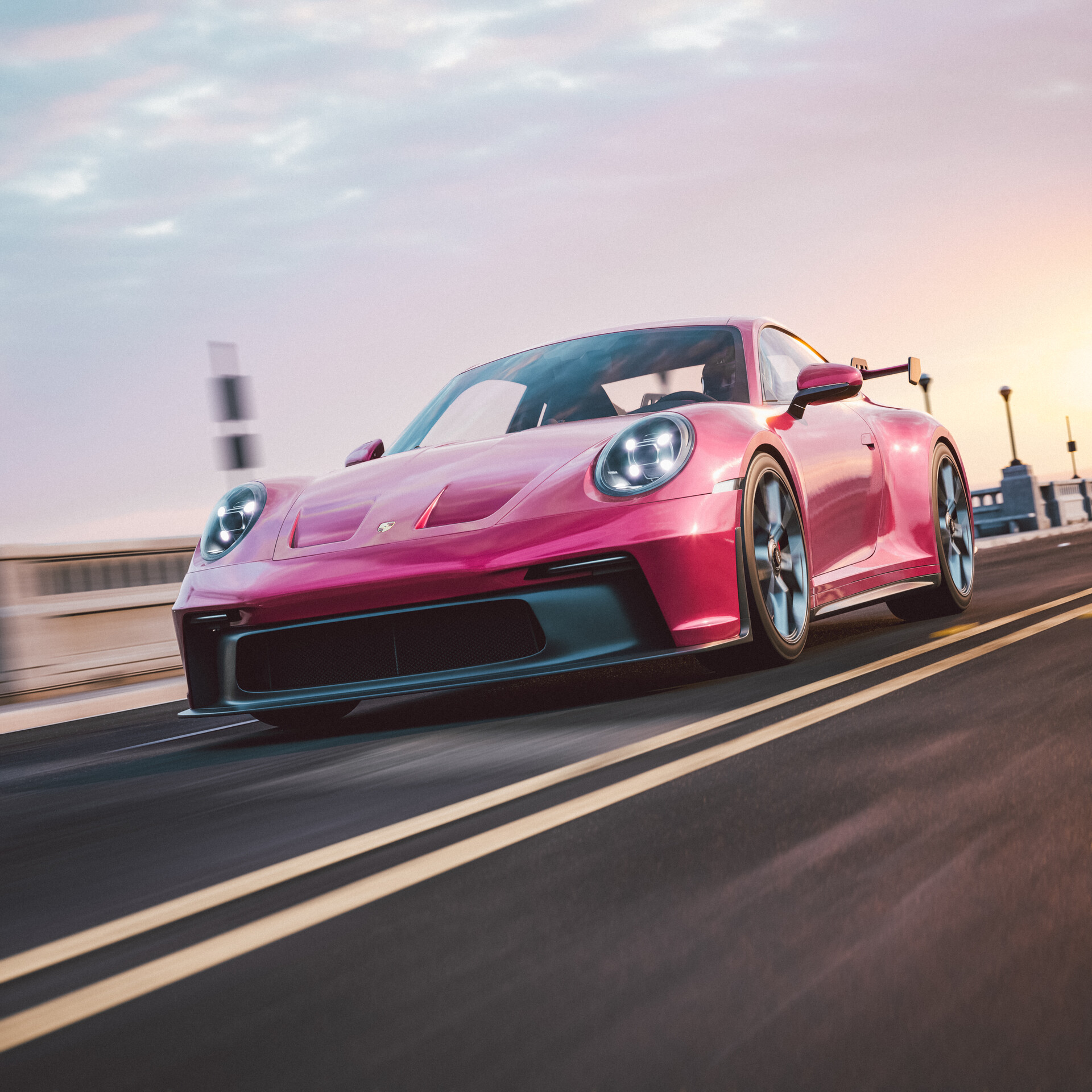 ArtStation - 2021 Porsche 911 GT3 (992) - Unreal Engine 5