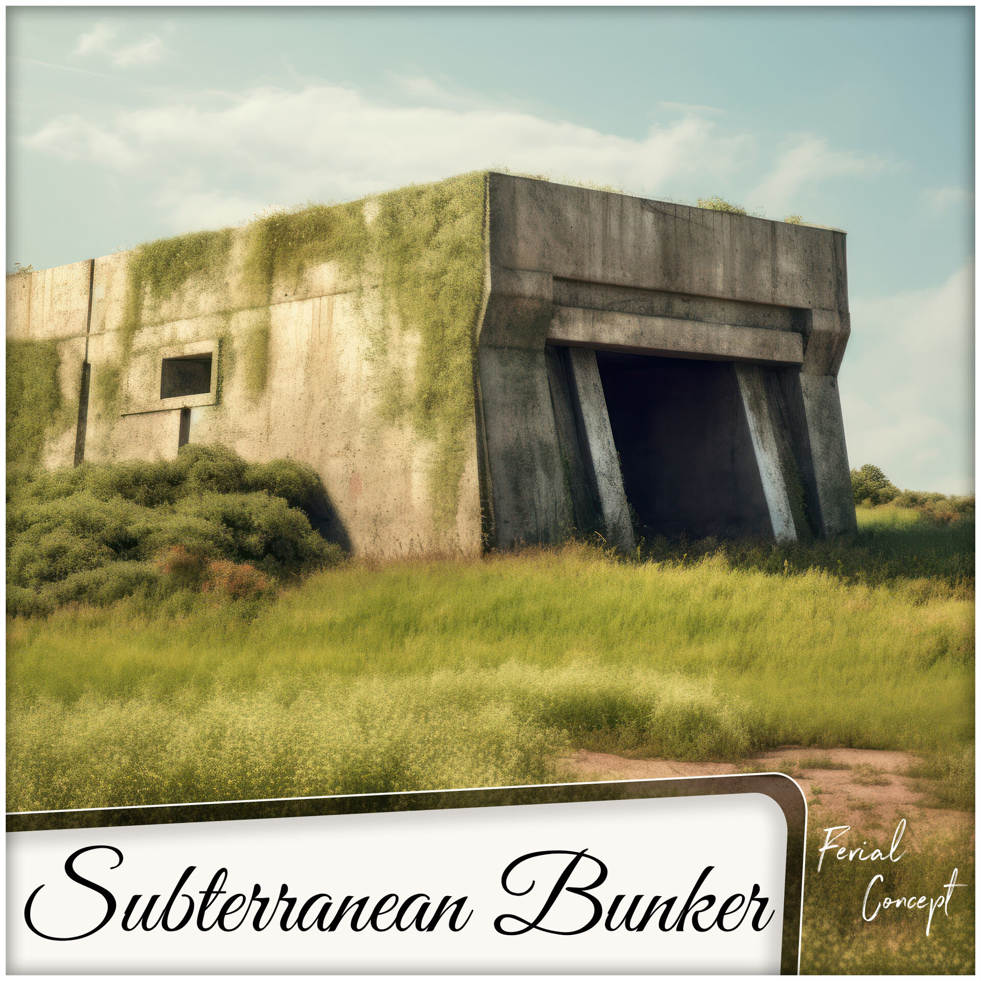 ArtStation - 🔹220 Subterranean Bunker - Exterior Reference Image Pack v.31