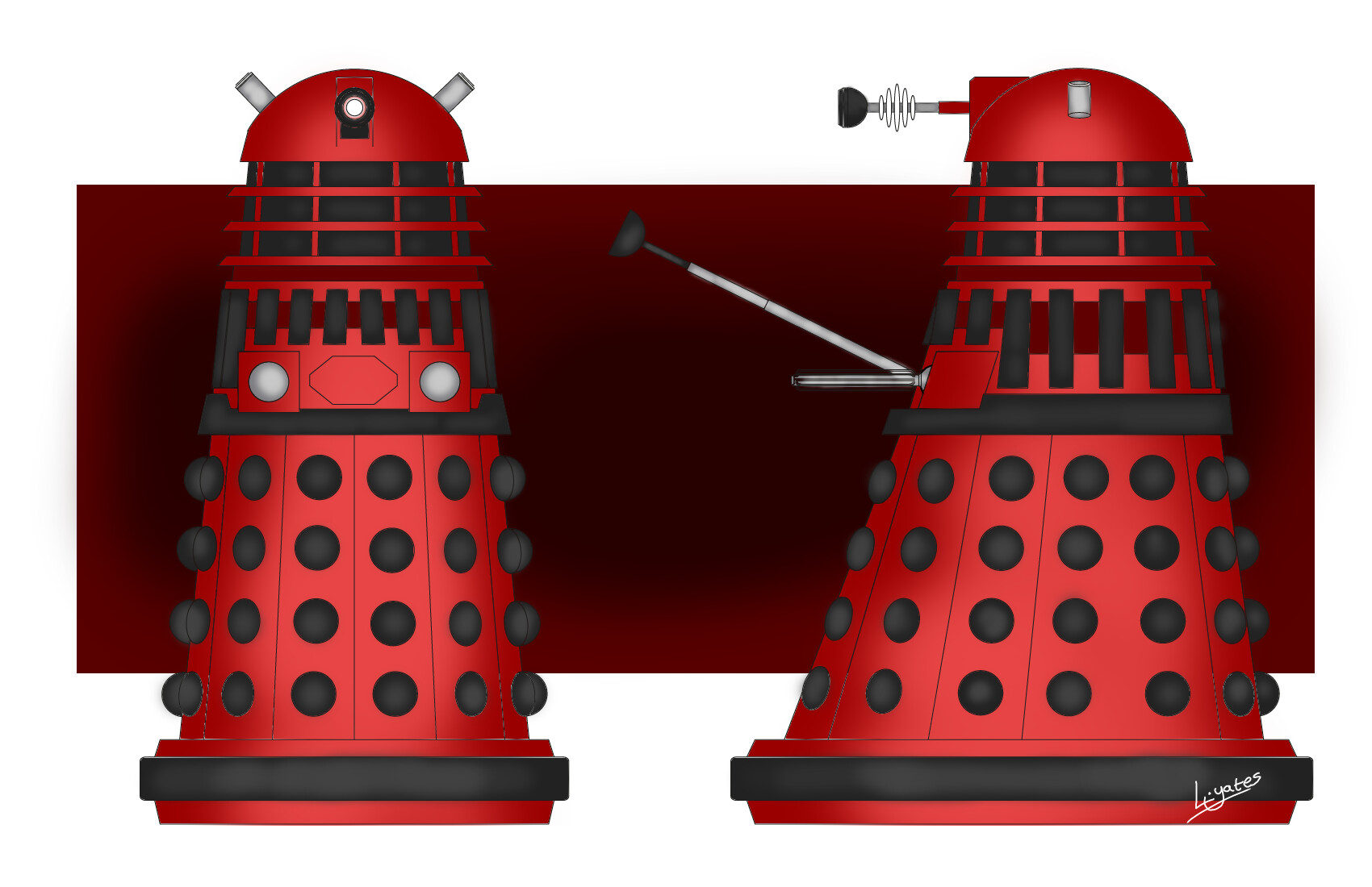 Lawrie Yates - Dalek Travel Machine [Mark III]