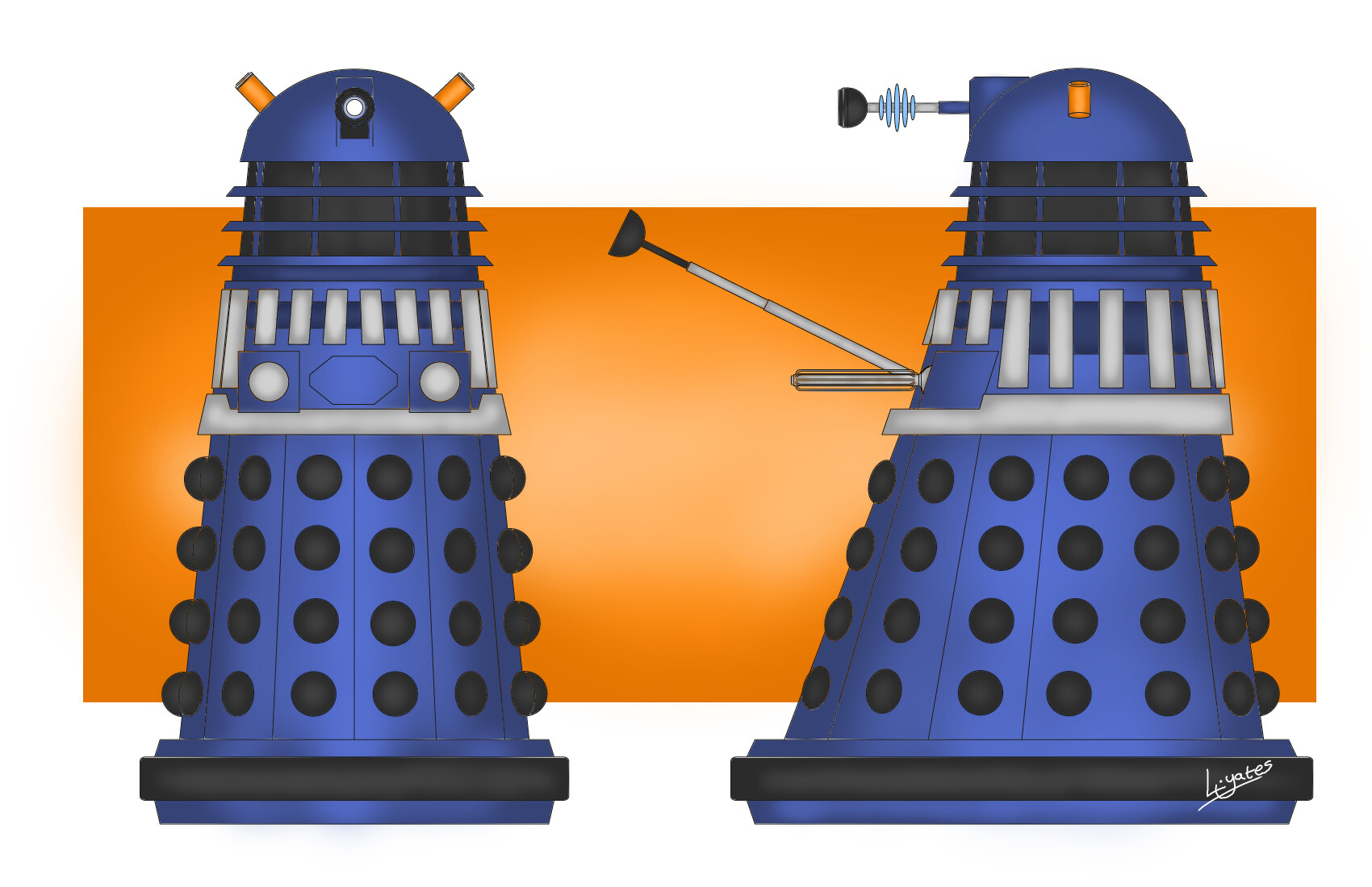 Lawrie Yates - Dalek Travel Machine [Mark III]