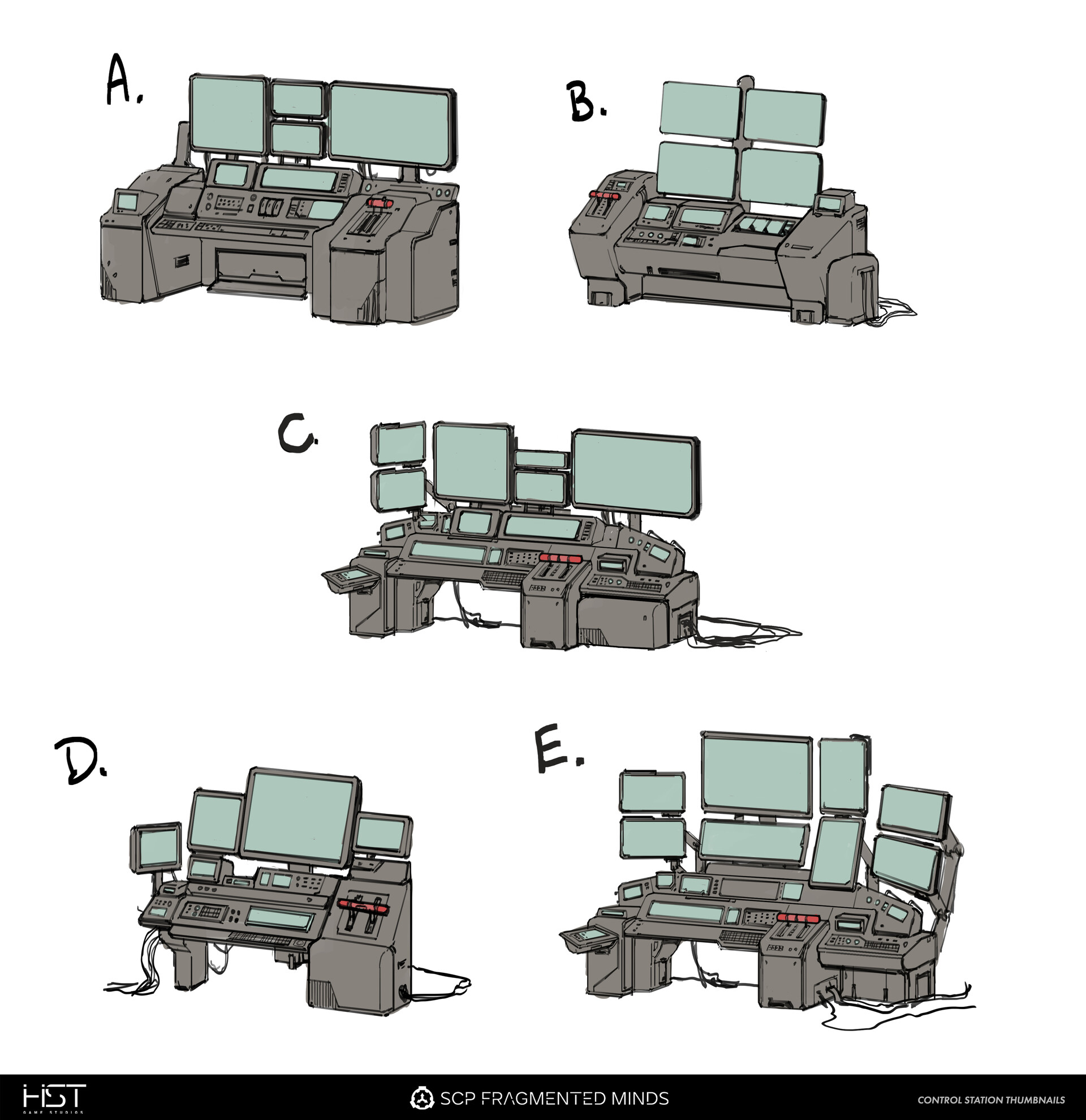 Allan Boulogne - Control Computer and Elevator - SCP Fragmented Minds