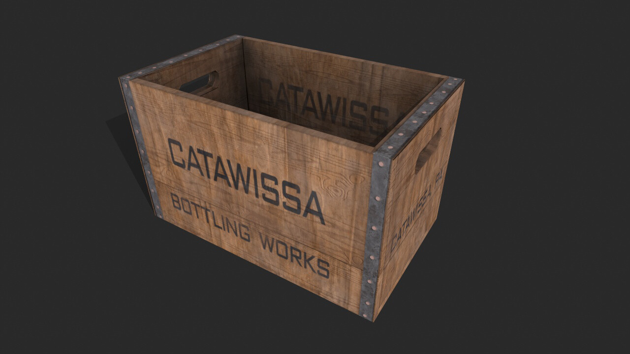 ArtStation - Low poly Chest