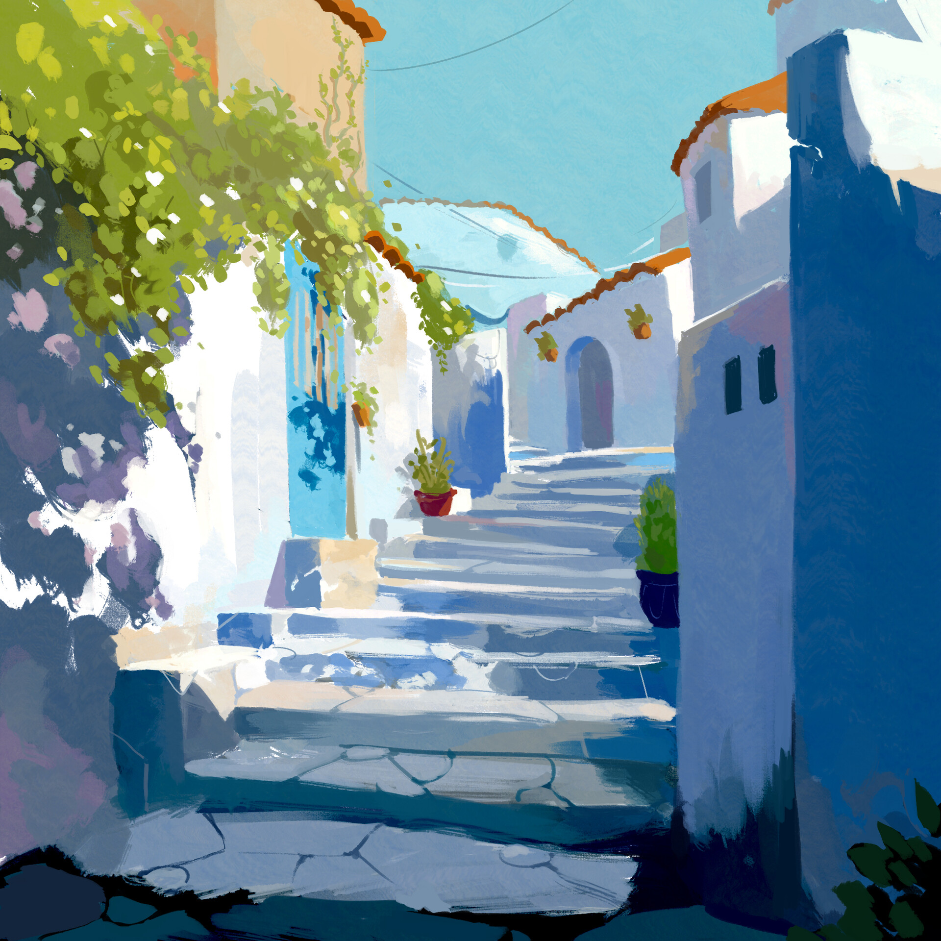 ArtStation - SUMMER CONCEPTS