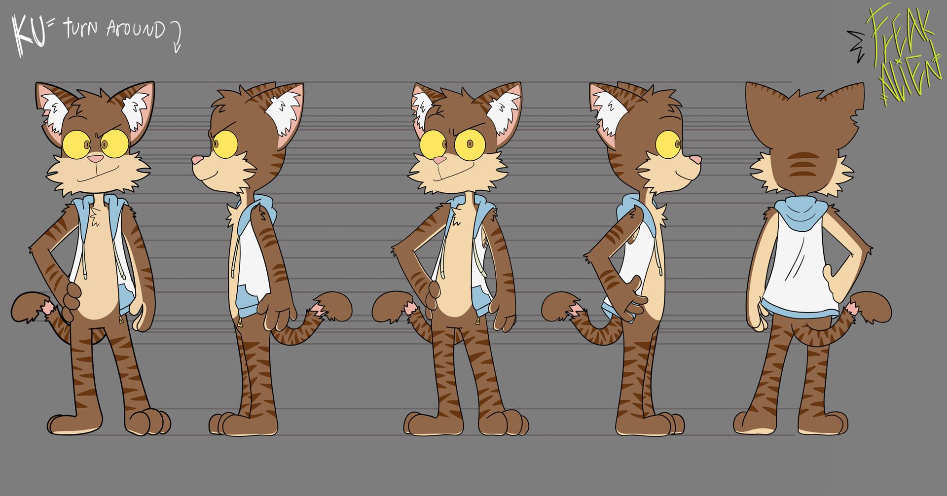 ArtStation - Ku turnaround