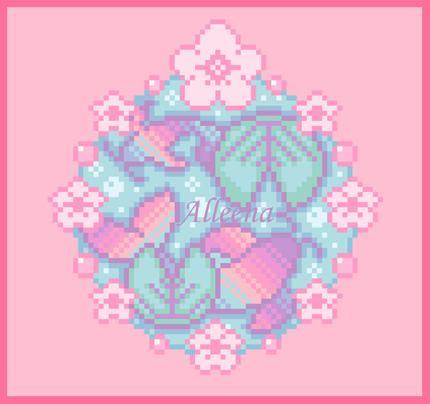 ArtStation - Koi Pond - Pixel Art