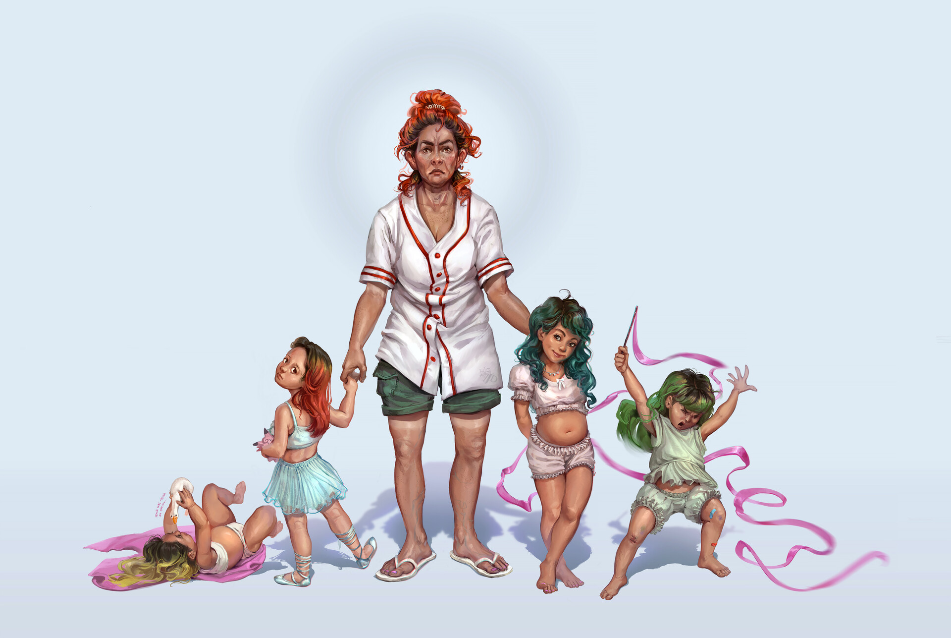 ArtStation - Single mother