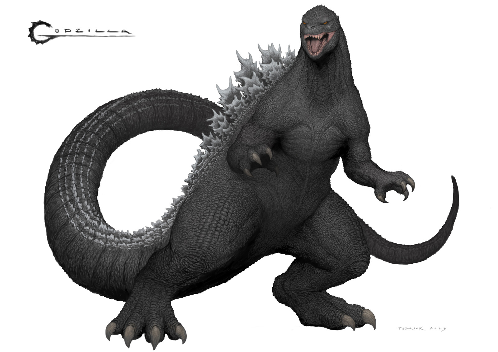 John Tedrick - Godzilla: Progeny-- Godzilla