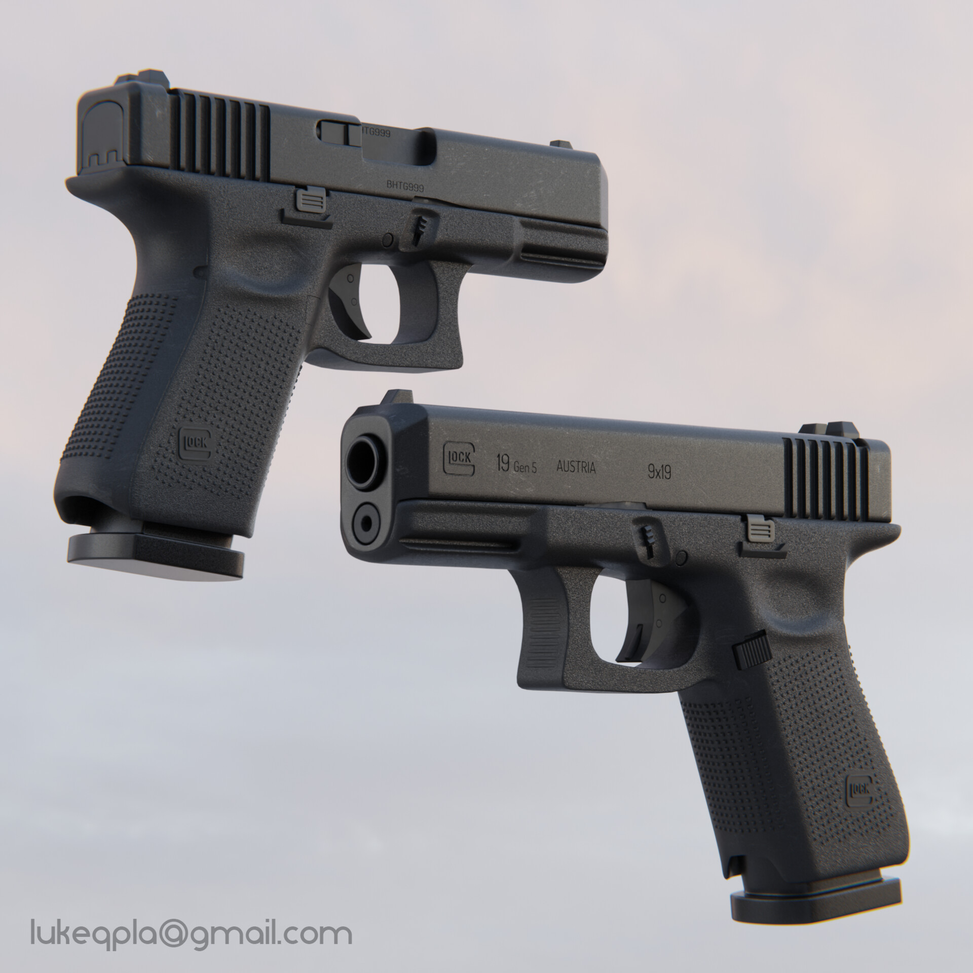 ArtStation - Glock19 Gen5