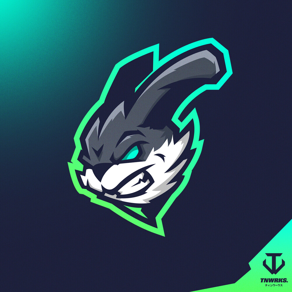 ArtStation - Rabbit Mascot Logo