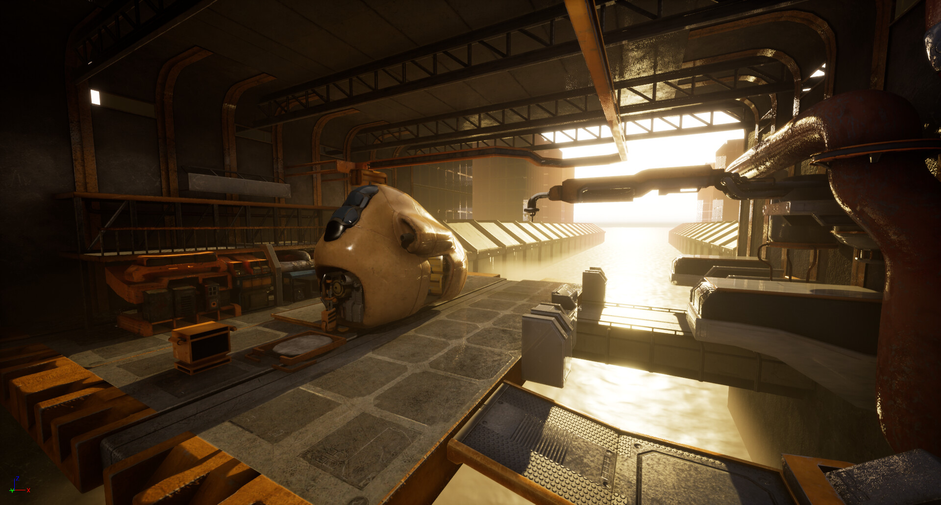 ArtStation - 3D Hanger Bay