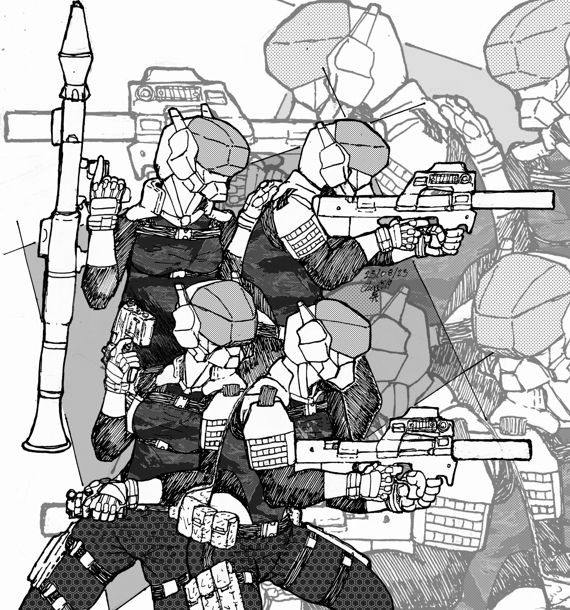 ArtStation - elite mercs