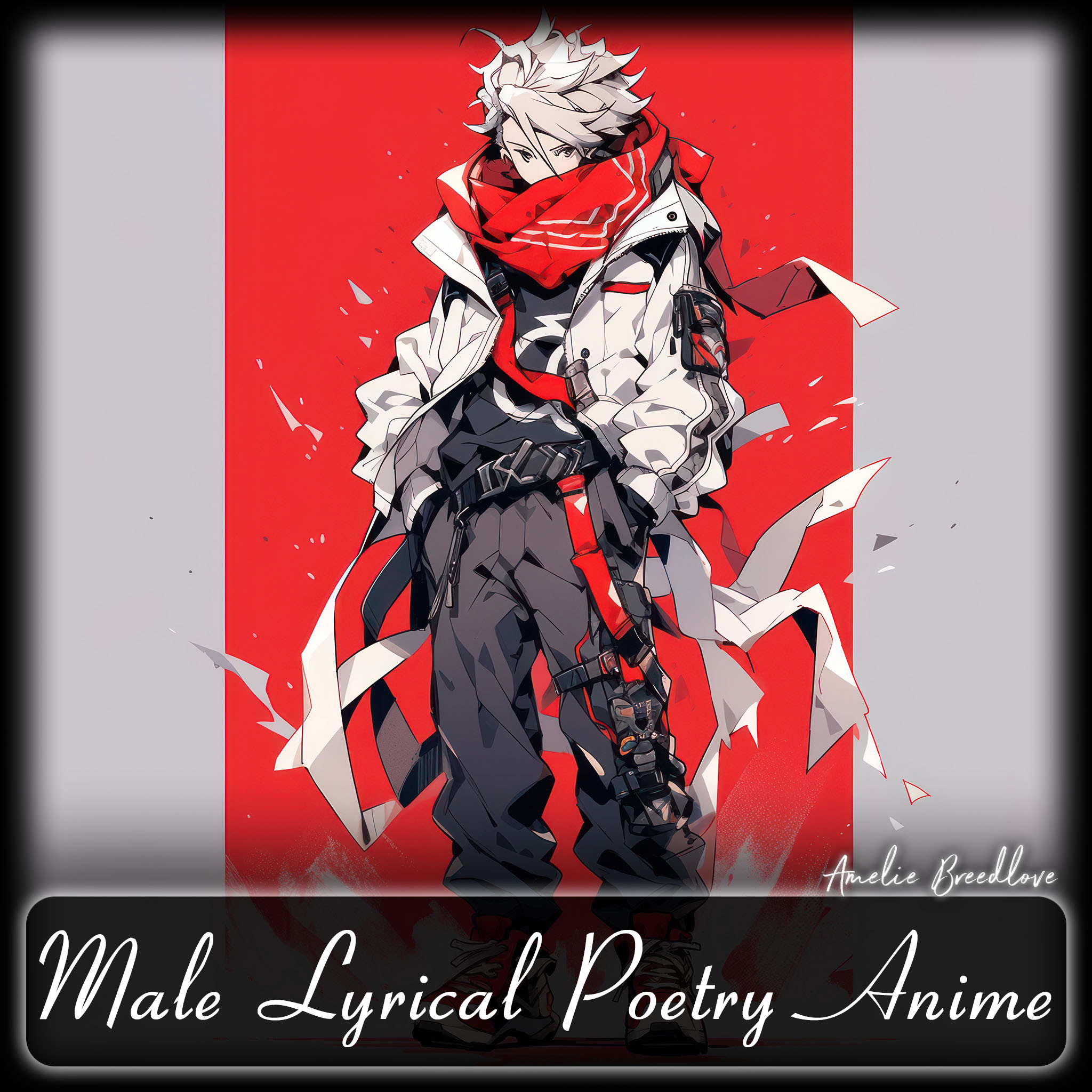 Amelie Anime - 200 Male Lyrical Poetry Anime (Full Body) Reference Pack ...