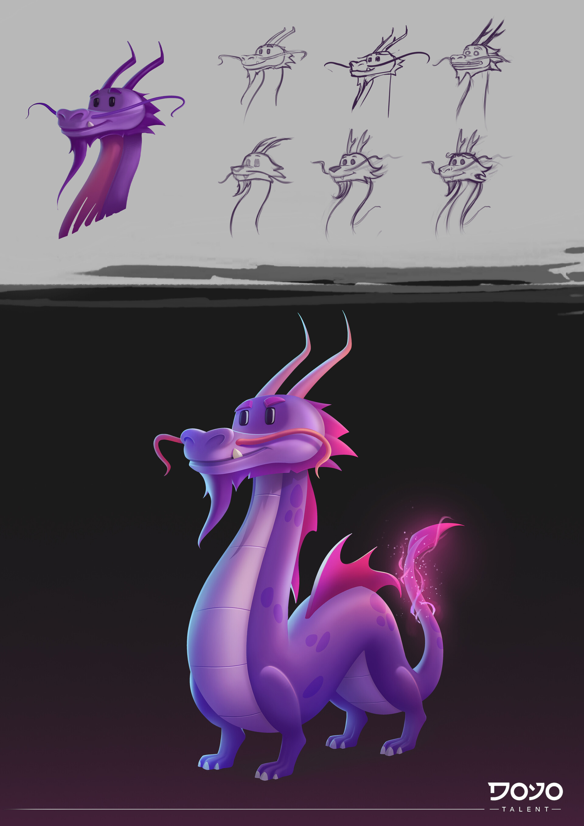 ArtStation - dojo talent dragon