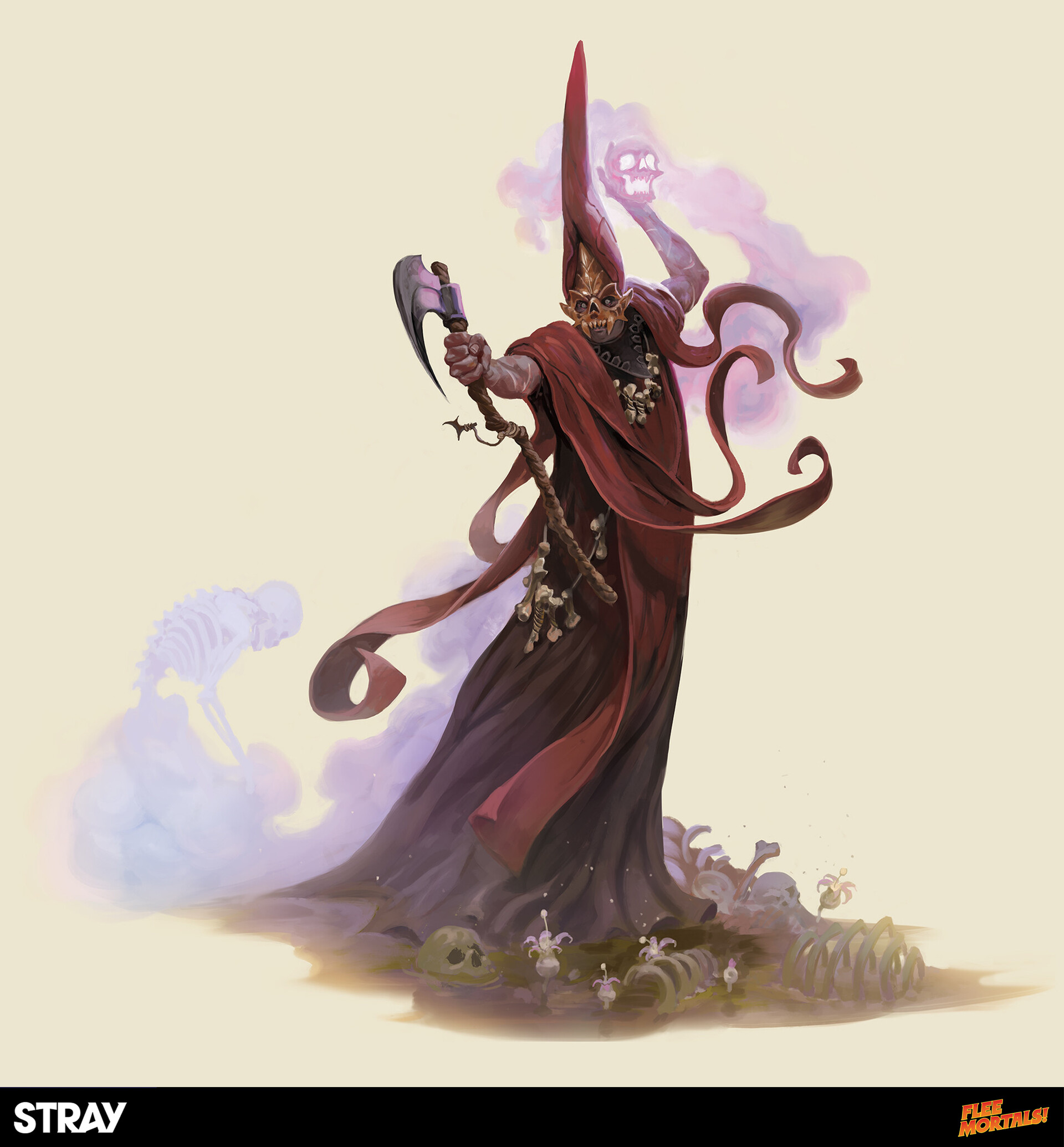 ArtStation - Flee, Mortals!