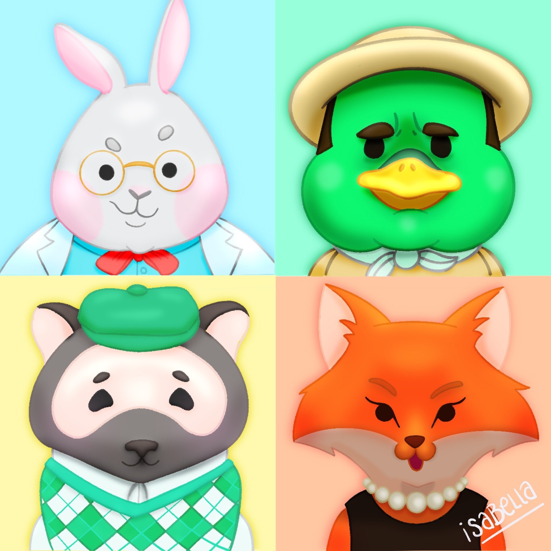 ArtStation - 2D character exploration