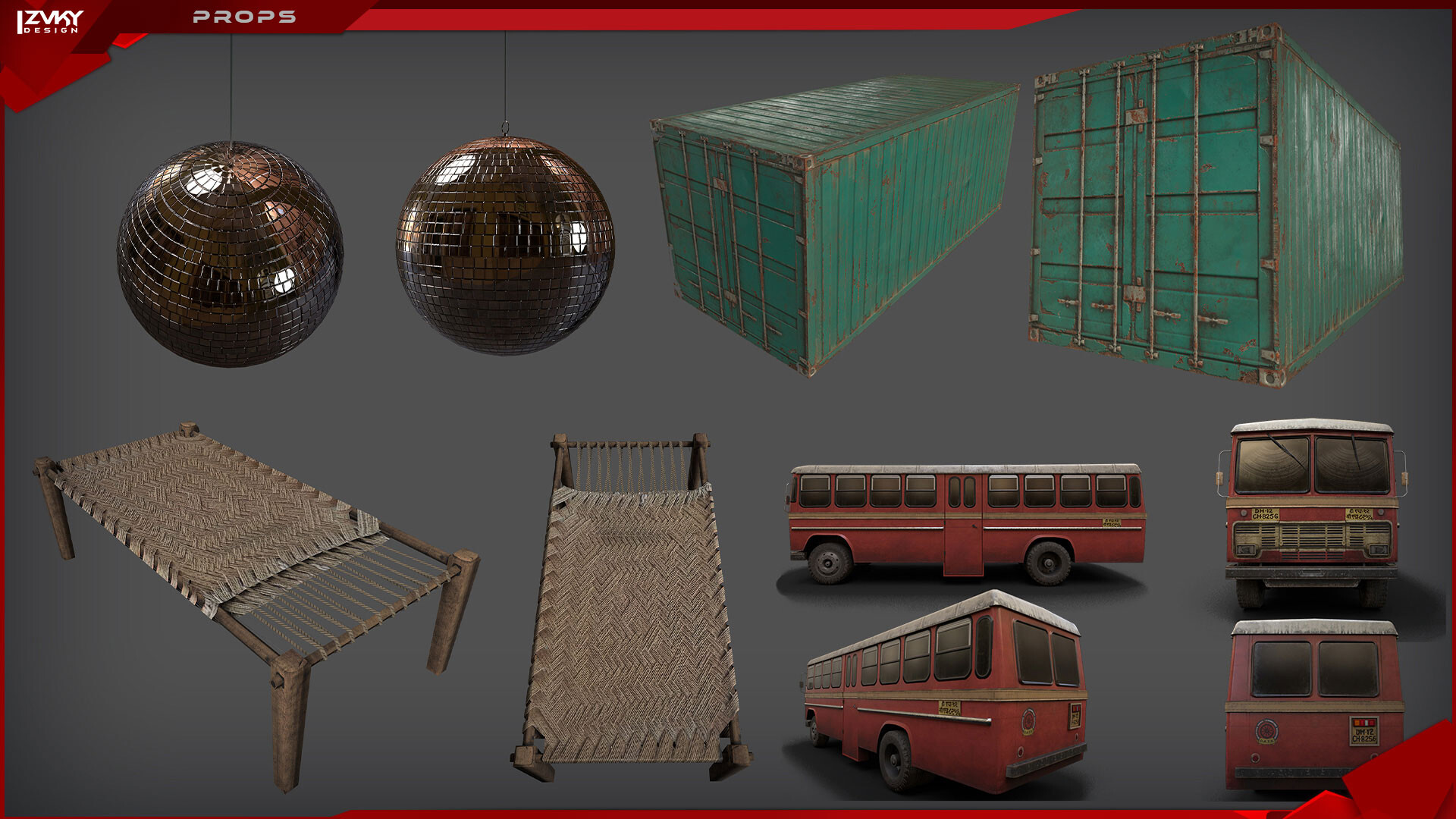 ArtStation - 3D Props