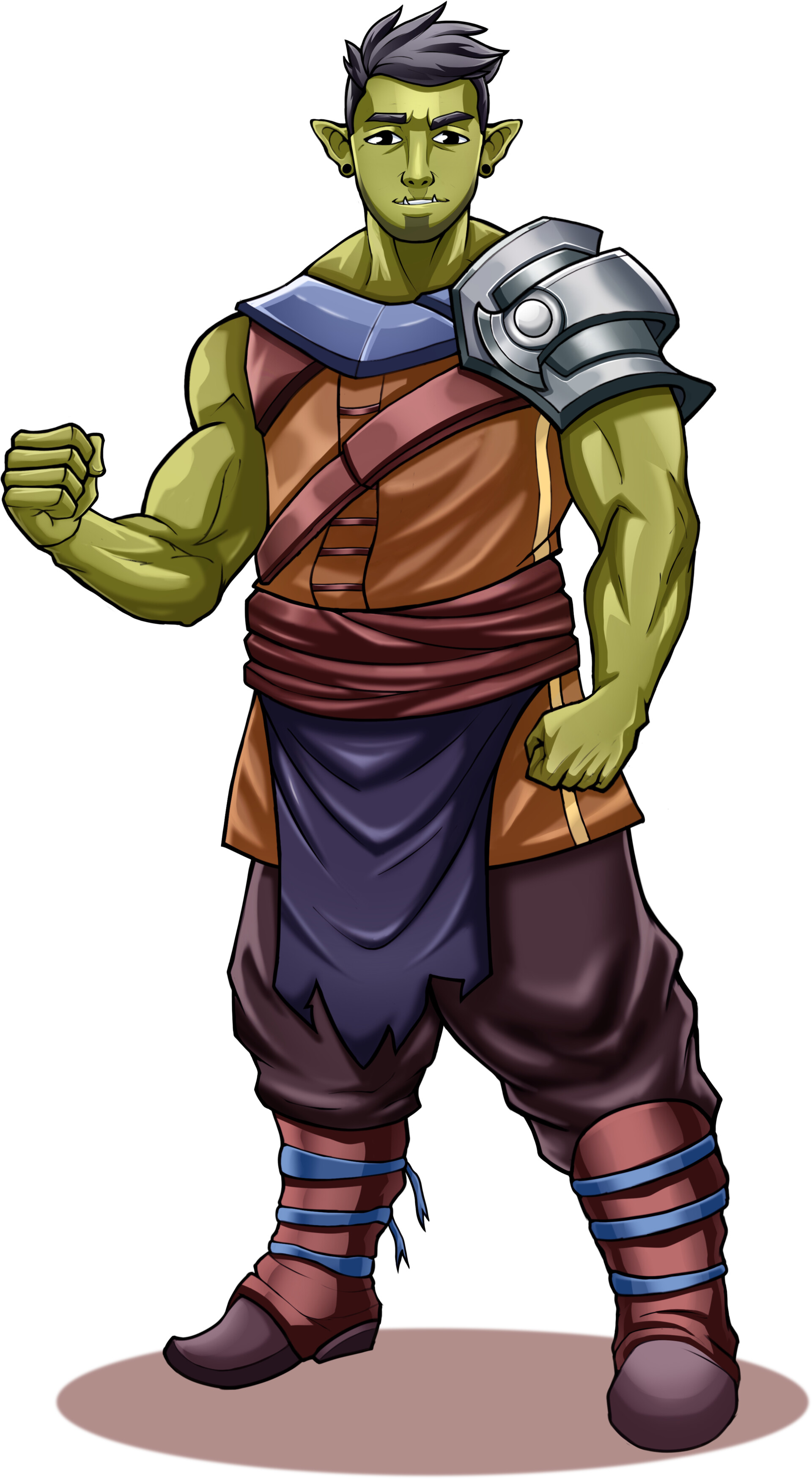 ArtStation - half orc