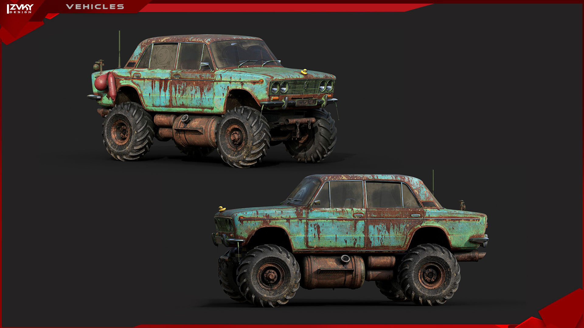 ArtStation - 3D Vehicles