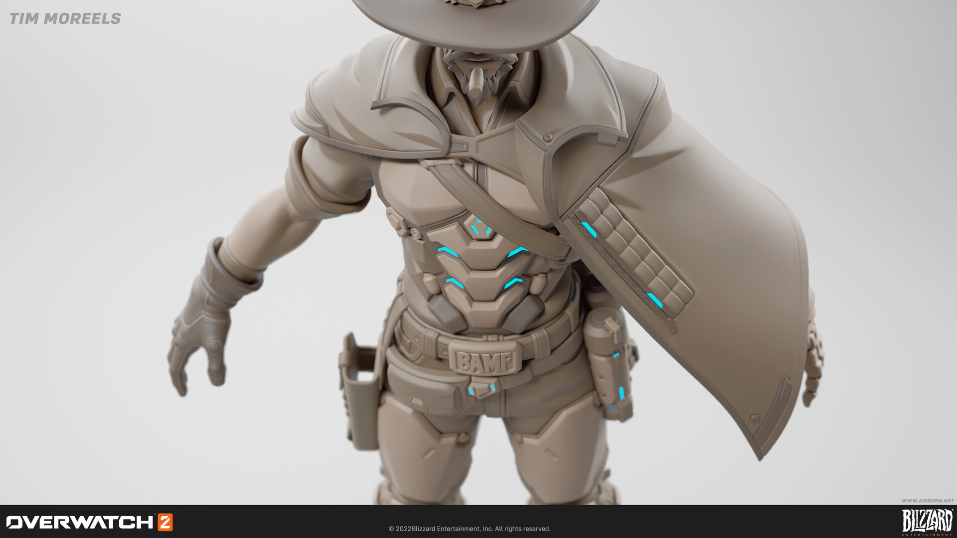 Airborn Studios - Overwatch 2 - Cole Cassidy