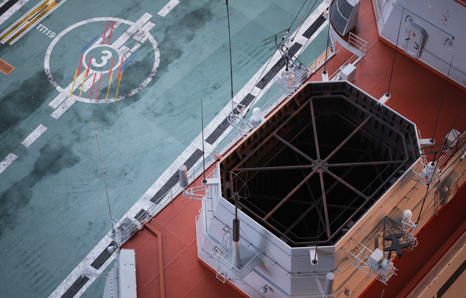 Jamison Cunningham - Soviet Aircraft Carrier Project 1153 "Orel" - Studio