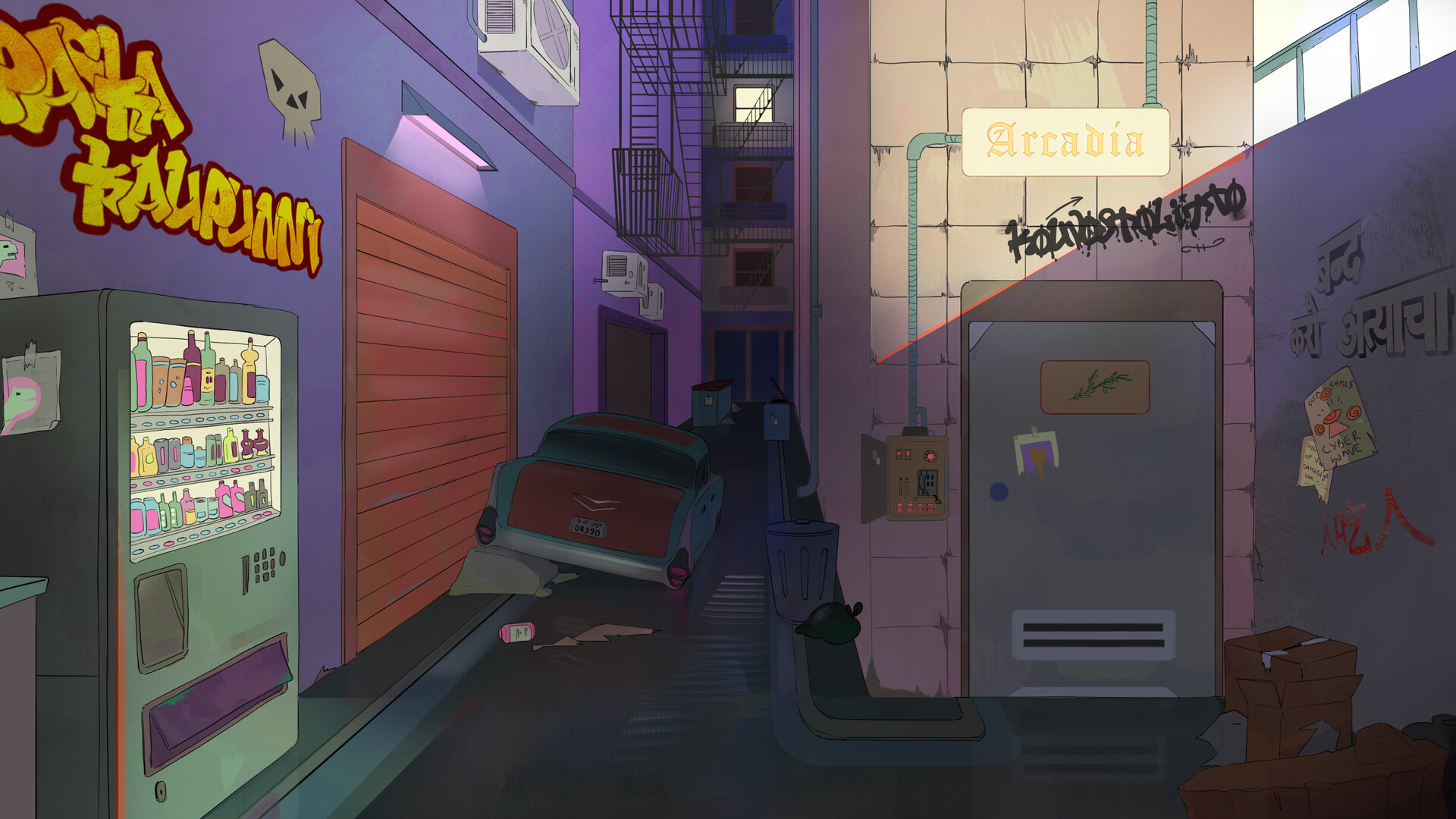 ArtStation - Alleyway