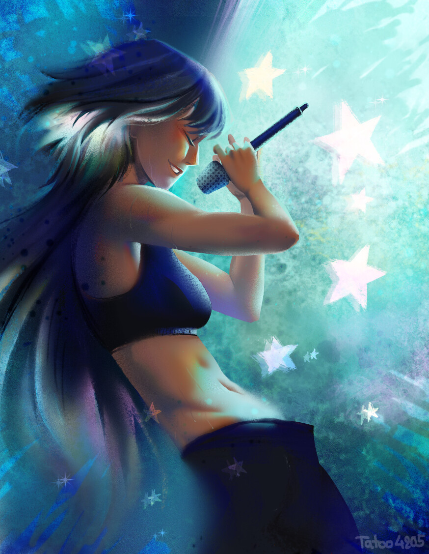 ArtStation - Singing in the light